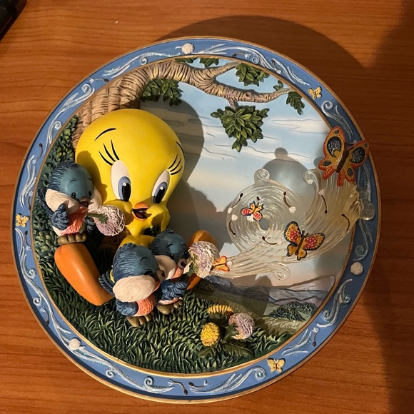 Wall Decor | Tweety Bird Decorate Plate Wishes In The Wind | Poshmark